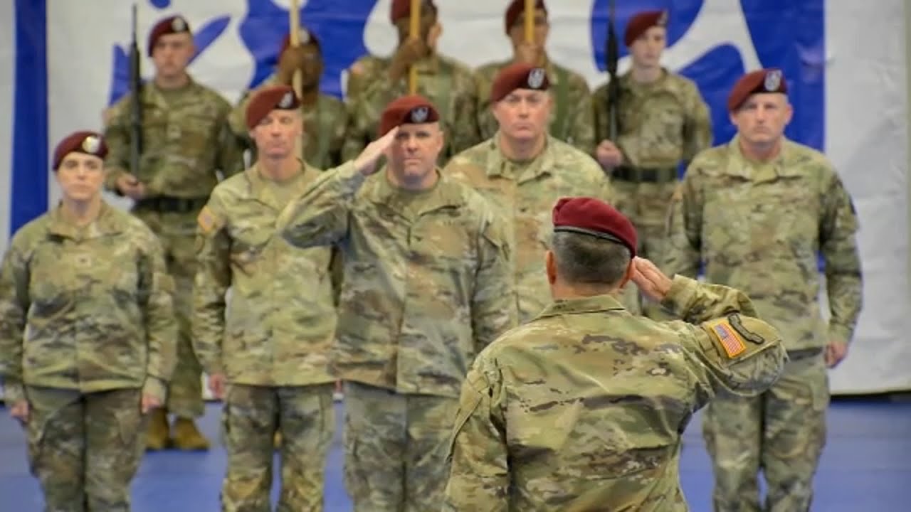 Change of command marks new chapter at Fort Liberty - YouTube