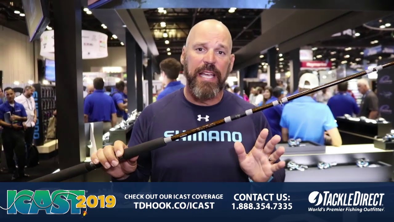 Shimano Talora Rods at ICAST 2019 - YouTube