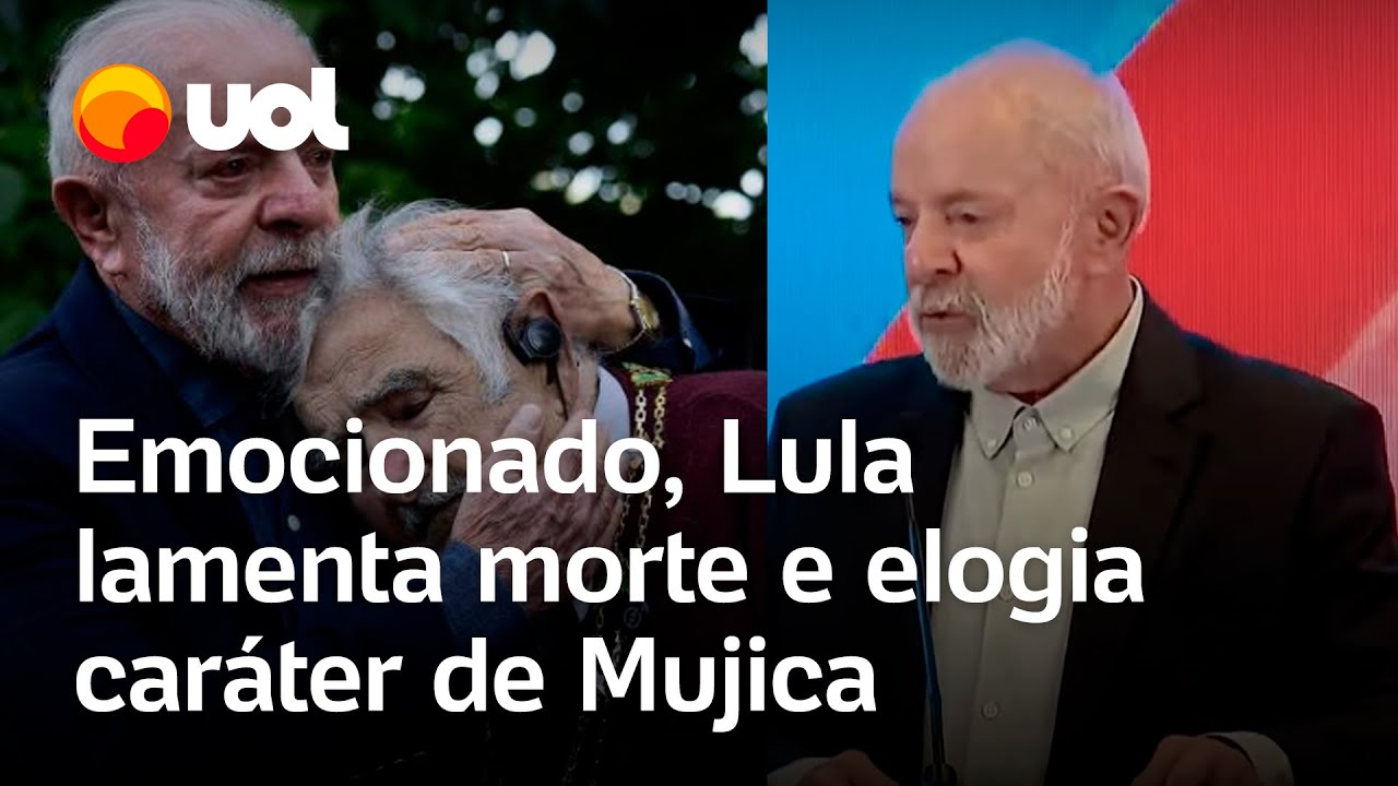 Lula lamenta morte de Mujica e diz que vai ao enterro: ‘Nenhum se iguala à grandeza da alma ...