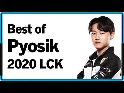 Best of Pyosik 2020 LCK Montage｜2020 표식 롤챔스 매드무비 - YouTube