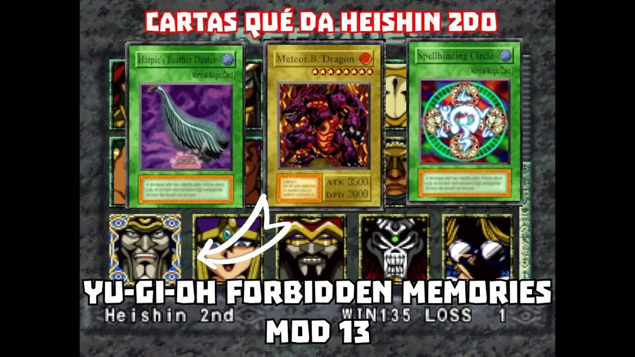 Yu-gi-oh Forbidden Memories Cartas qué Da Heishin 2do cap 21 #yugioh ...