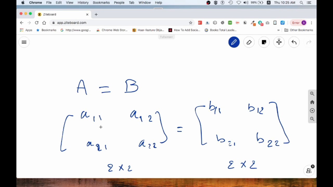 Matrix Notation (Arabic) - YouTube
