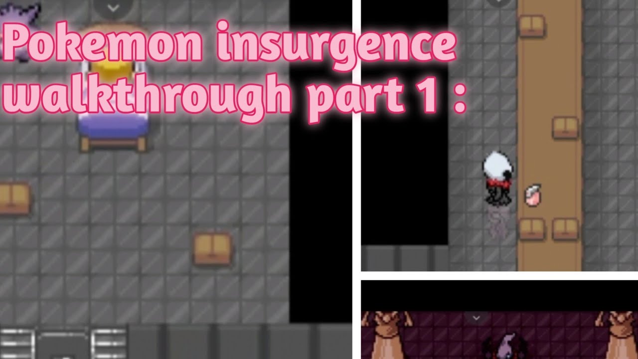 Pokemon insurgence walkthrough part 1 : Exploring and escaping the ...