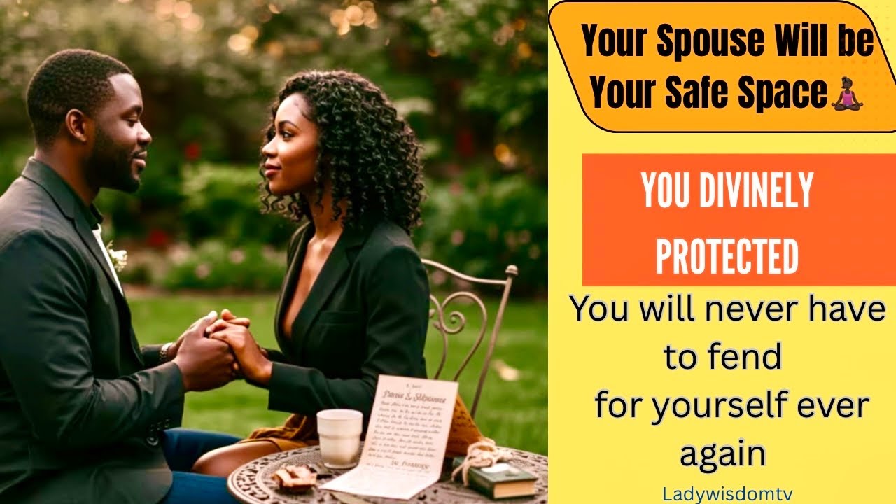 Your Spouse 💍will be your Safe Place 🧘🏿‍♀️, you won’t ever have to fend ...