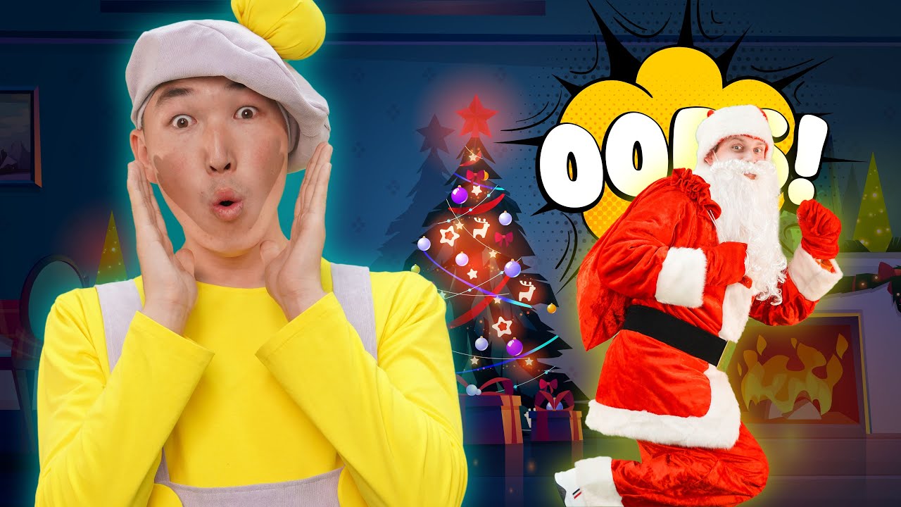 Deck the Halls Fa La La La La La La La La - Christmas Song for Kids ...