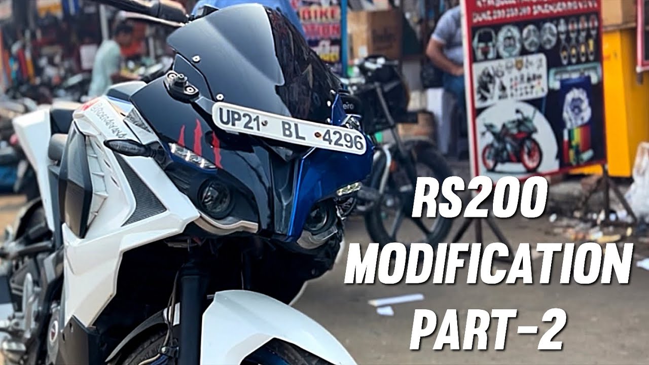 Rs200 modifications part-2 - YouTube