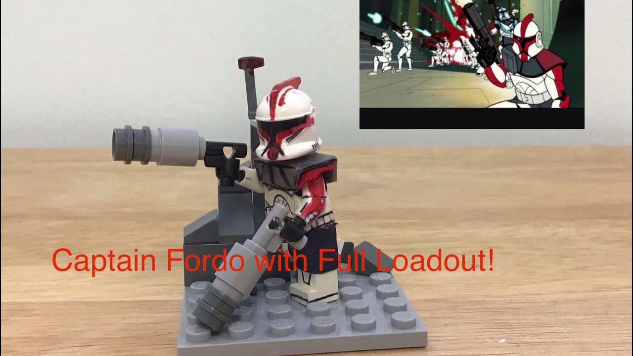 Custom LEGO Captain Fordo Minifigure + Full Loadout! - YouTube