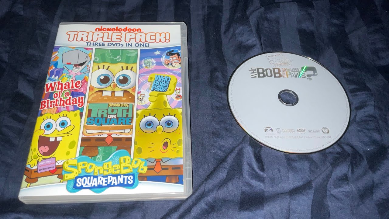 Opening to SpongeBob SquarePants: SpongeBob’s WhoBob WhatPants 2008 DVD ...