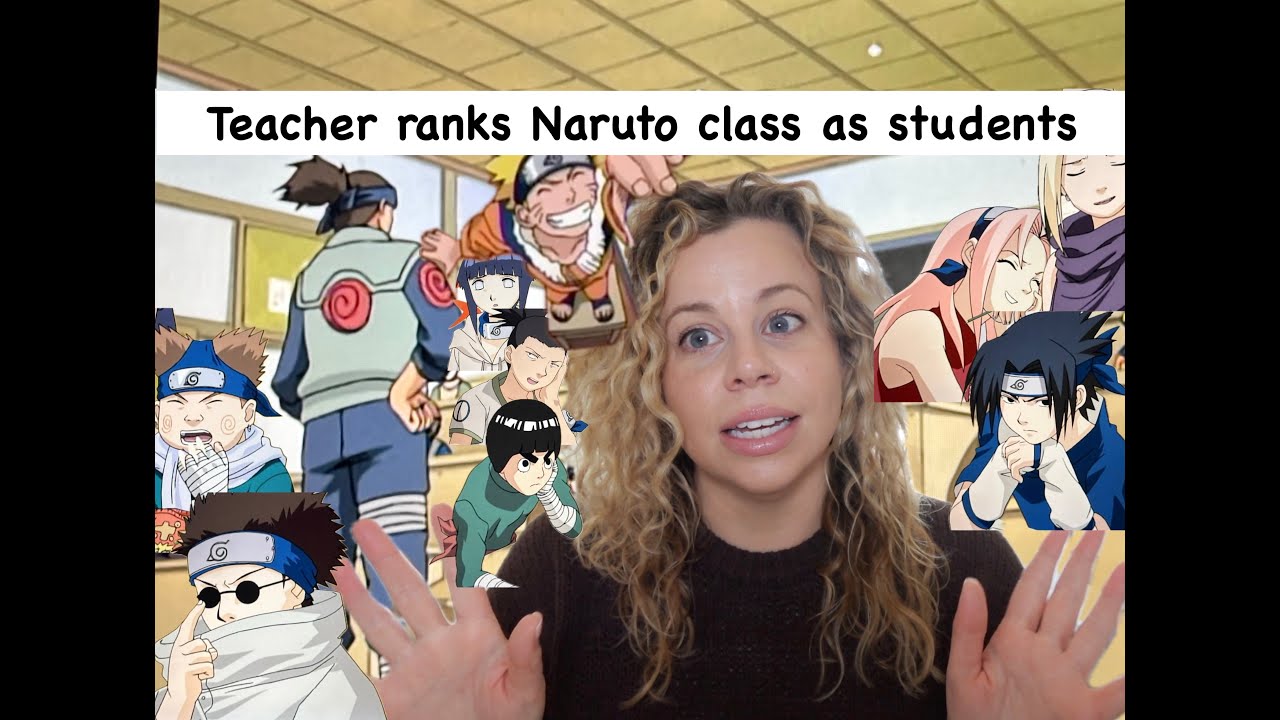 Teacher ranks students in Naruto class - YouTube