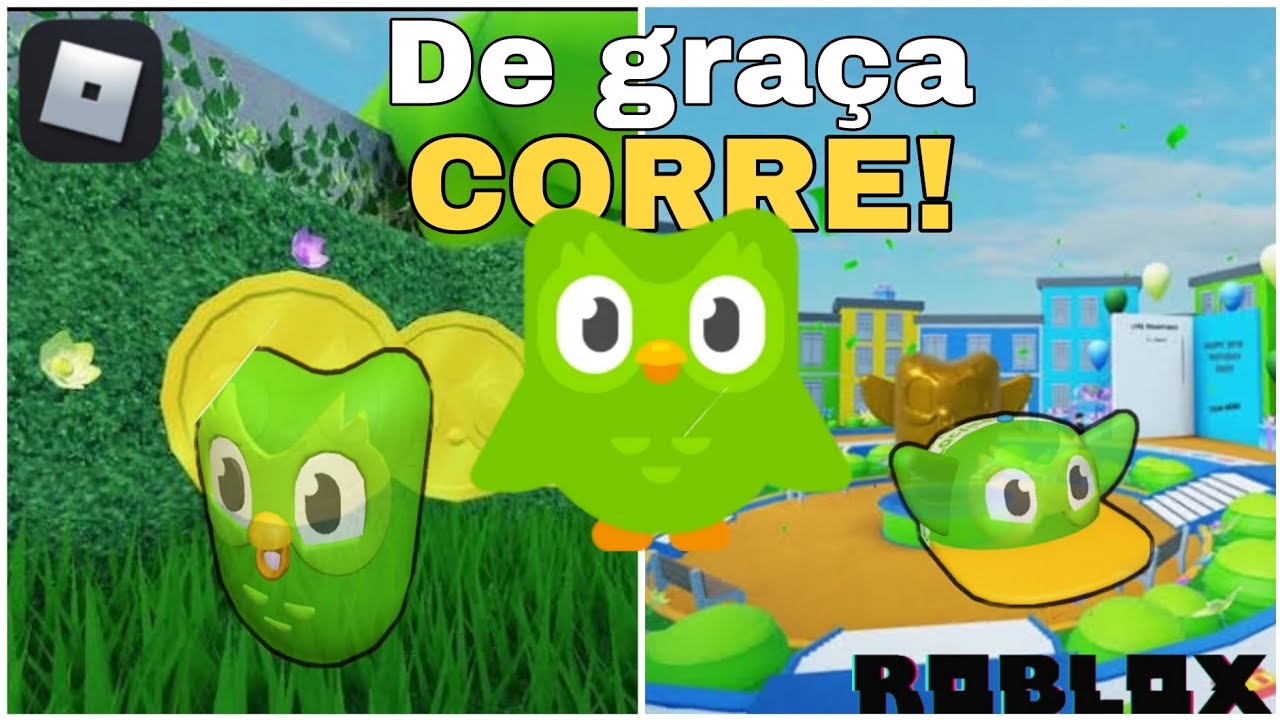 COMO PEGAR A SKIN DO DUOLINGO DE GRAÇA NO ROBLOX (DUOLINGO GAME HUB ...