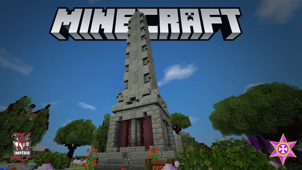 🏰OBELISCO de MAGNUM | MINECRAFT IMPÉRIO | Minecraft #Redeimpério - YouTube