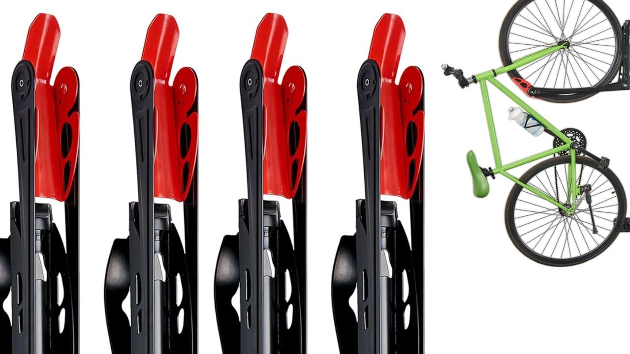 Wallmaster BIKEPAL Swivel Bike Rack, Wall Mounted Bike Storage System ...