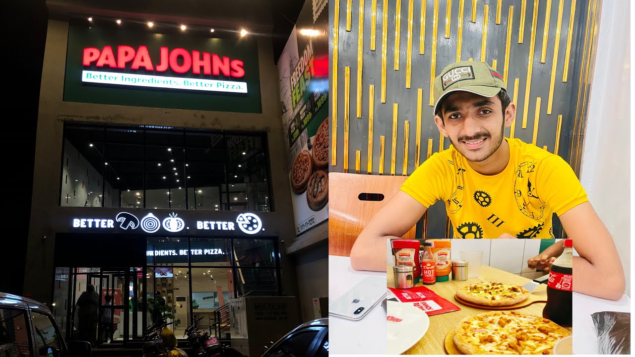 Papa John Restaurant | Best pizza shop at gujranwala | reviewing papa ...