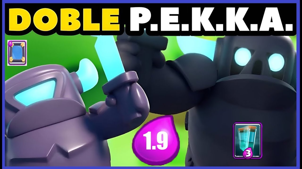 HUMILLANDO CON EL CICLO MAS RAPIDO DE MINI PEKKA 1 9 ELIXIR 🔥 - YouTube