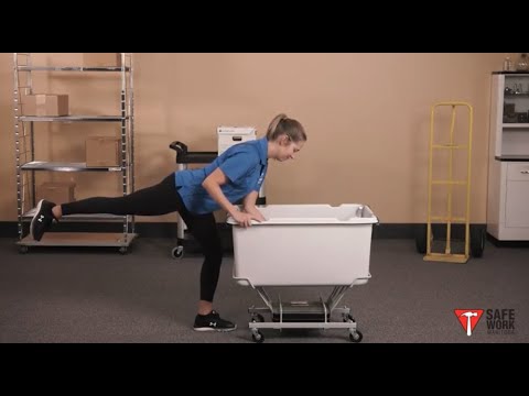 Golfer's Lift - Safe Lifting in the Workplace - YouTube