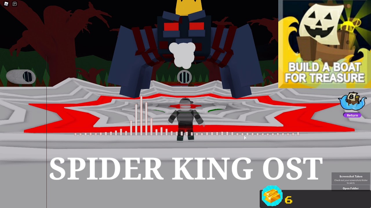 Roblox Build A Boat For Treasure OST- Spider Boss Theme - YouTube