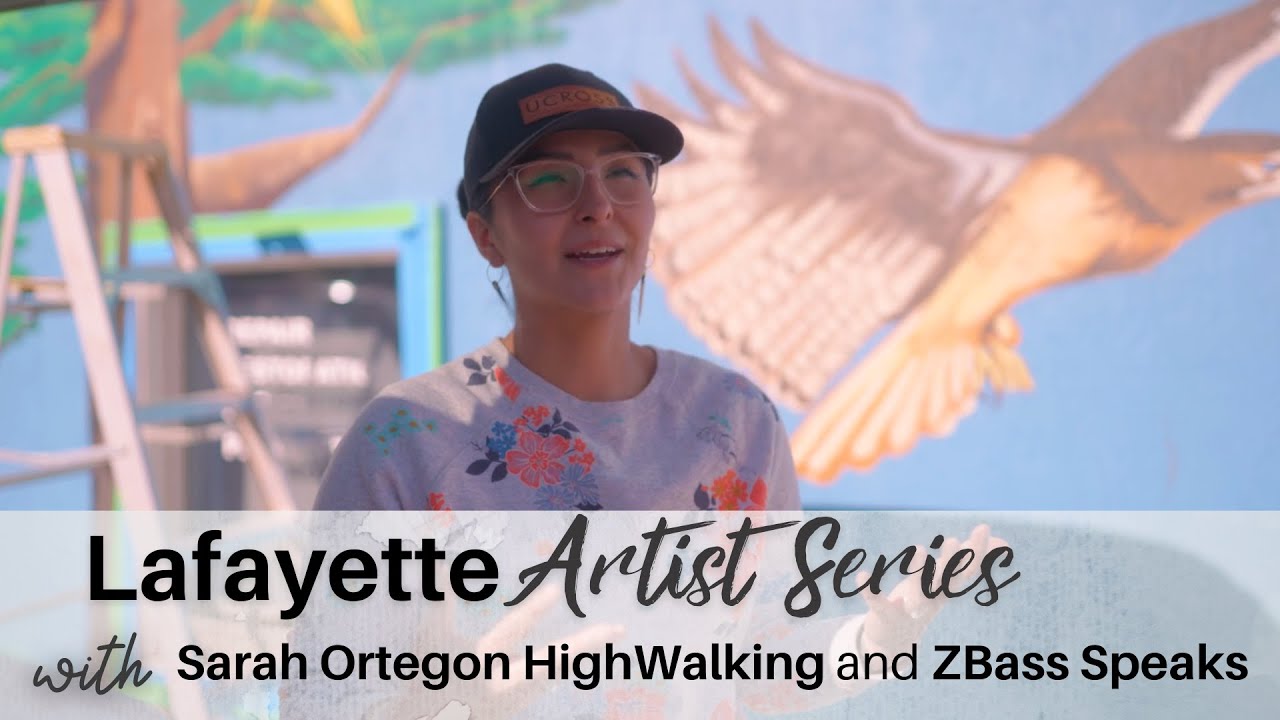 Lafayette Artist Series Video with Sarah Ortegon HighWalking and ZBass ...