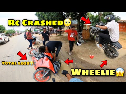 Live ktm Rc200 crash🥺 | Hyper ride | Rakko vlogs - YouTube