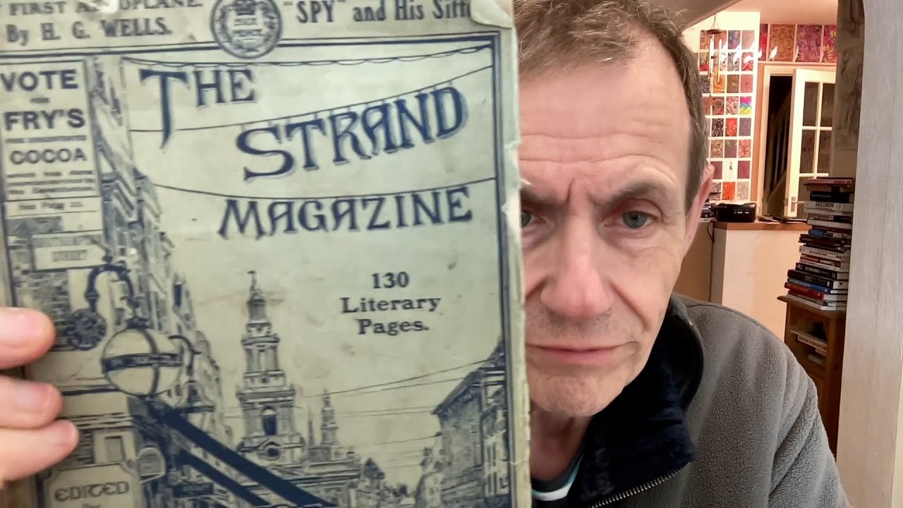 Strand Magazine January 1910 Edwardian Adverts + HG Wells and more ...