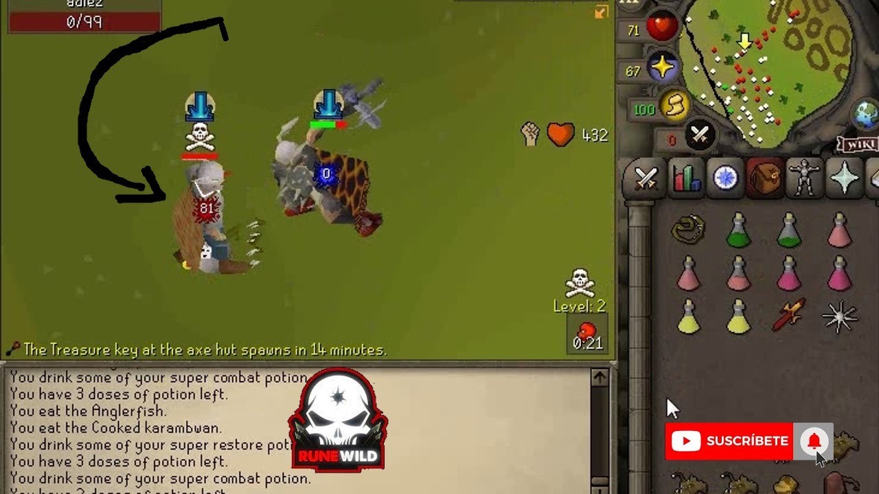 Pking Full Bandos En Runewild - YouTube