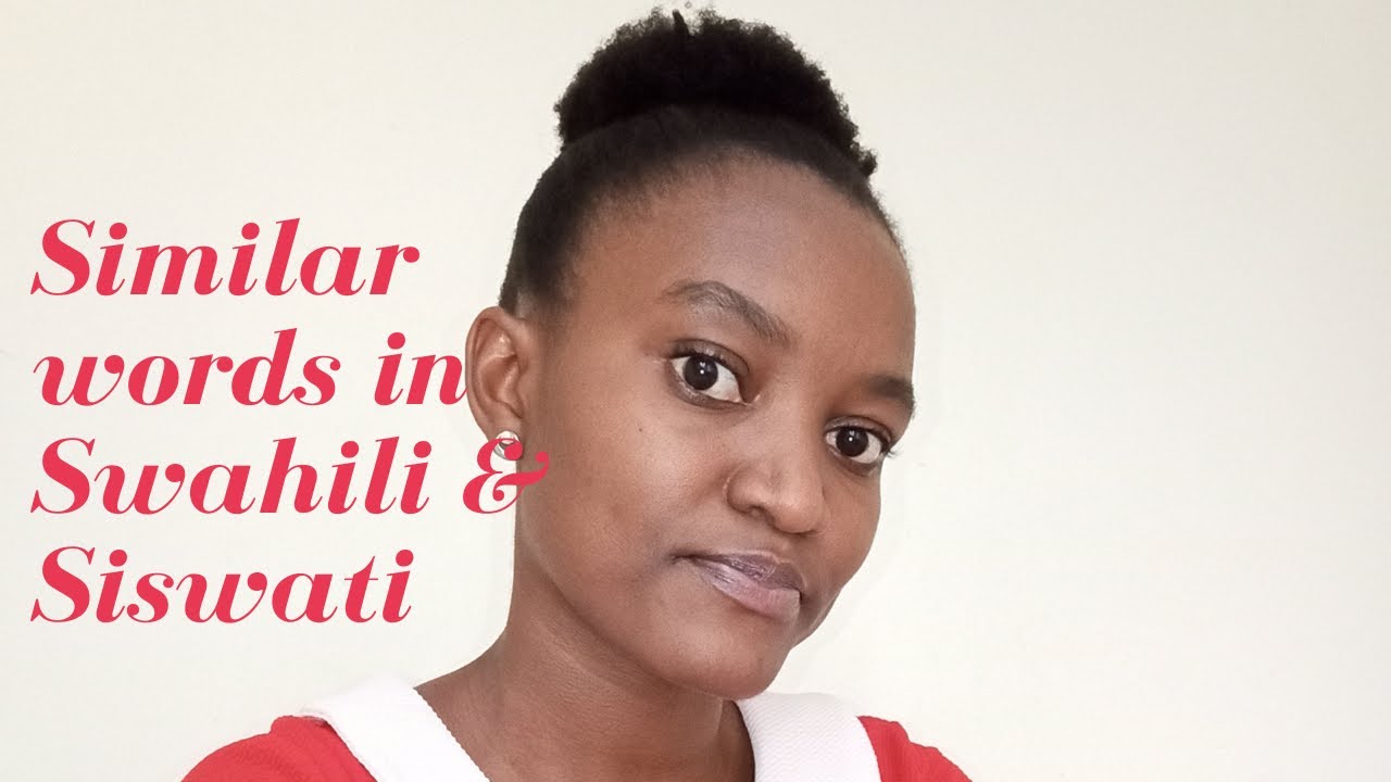 SIMILAR WORDS IN SWAHILI, SISWATI, ZULU, XHOSA & NDEBELE. EAST AND ...