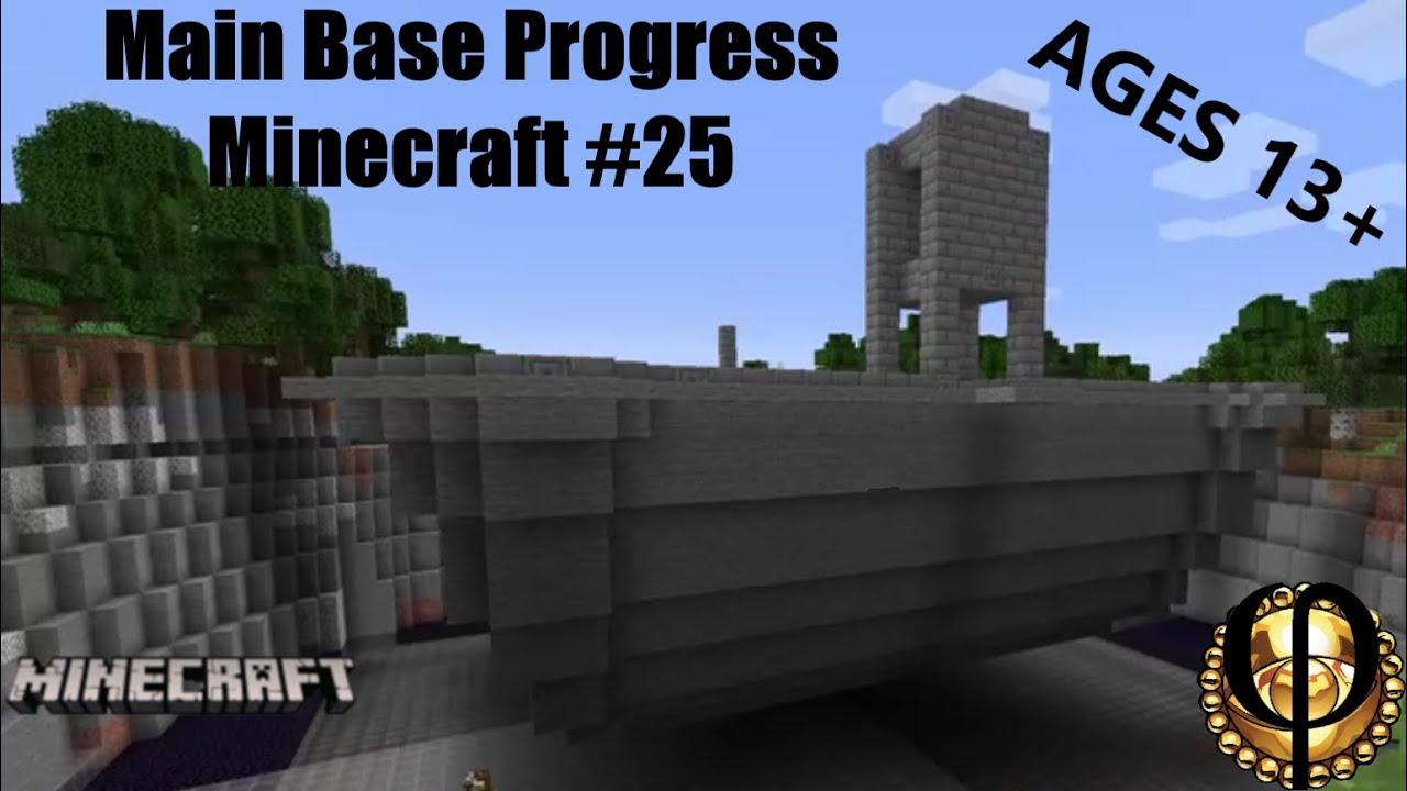 Main Base Progress - Minecraft #25 - YouTube