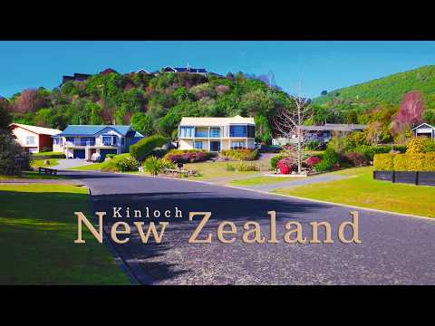 Would You Live Here? 🏡 Walking Through One of New Zealand's Most Peaceful Villages - Kinloch [4K]