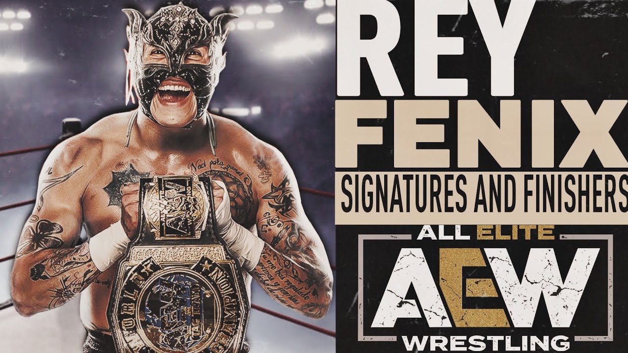 WWE 2K24 - Rey Fenix Signatures and Finishers - YouTube