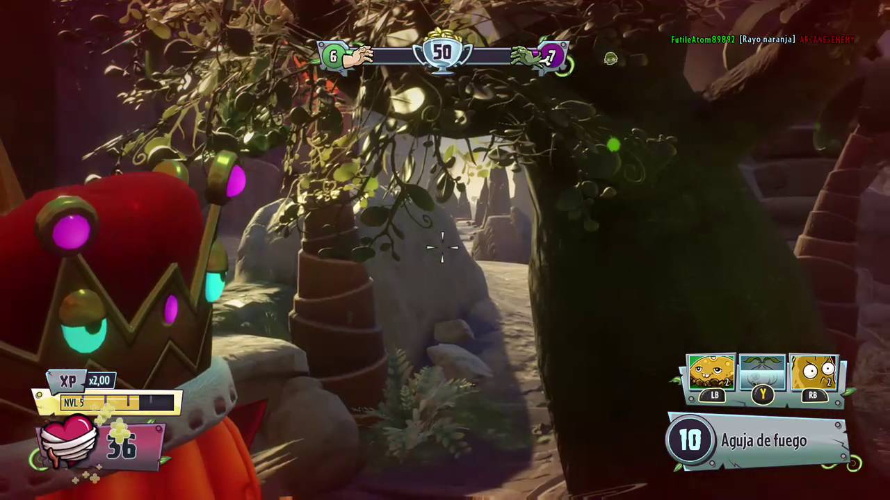 Plantas vs zombies GW2 cactus de fuego (el drone lo hizo todo) - YouTube