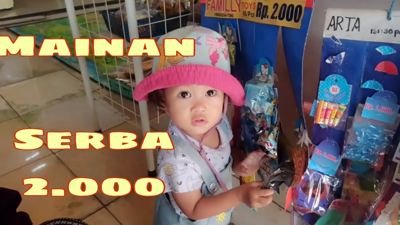 S.E.R.B.U "Serba Dua Ribu" || Borong Mainan Murah Meriah 2000an - YouTube