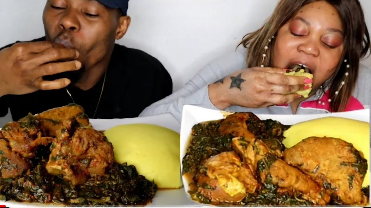How to cook efo riro / vegetable soup African Food - YouTube