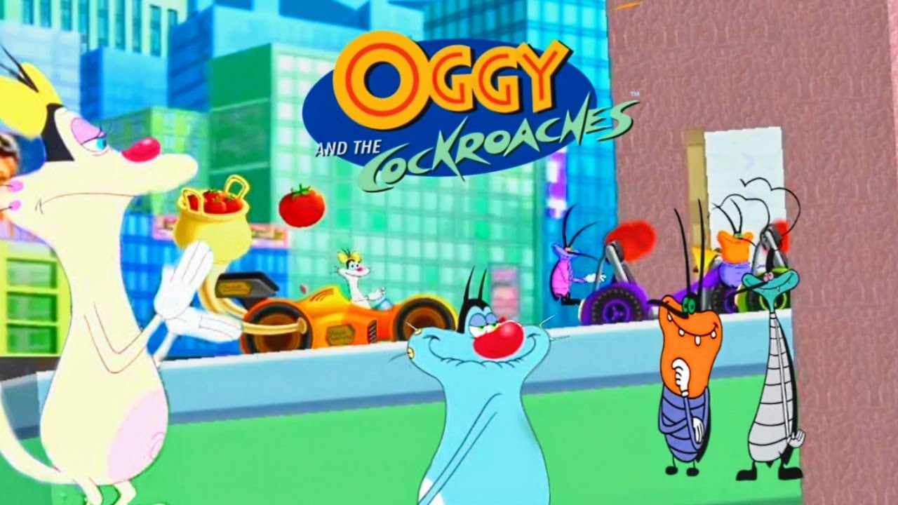 Watch Olivia from Oggy and the Cockroaches dominate the racetrack in ...
