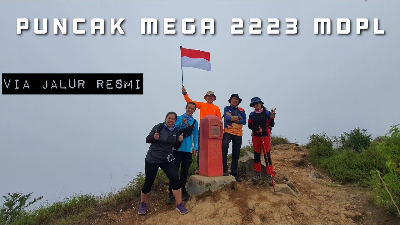 Pendakian tektok ke Puncak Mega 2223 mdpl Gunung Puntang 2022 via jalur ...