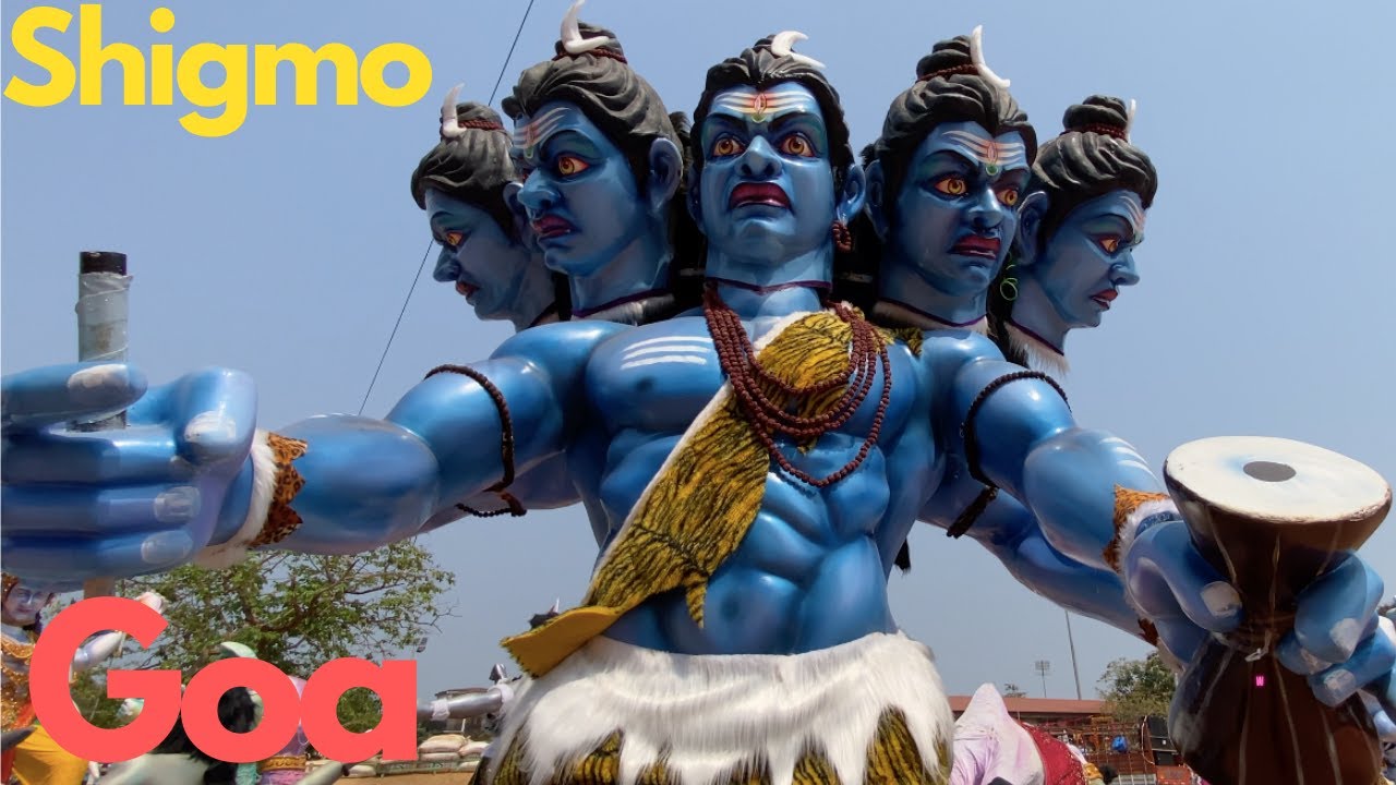 Shigmo Goa Incredible close ups of floats depicting regional mythology ...