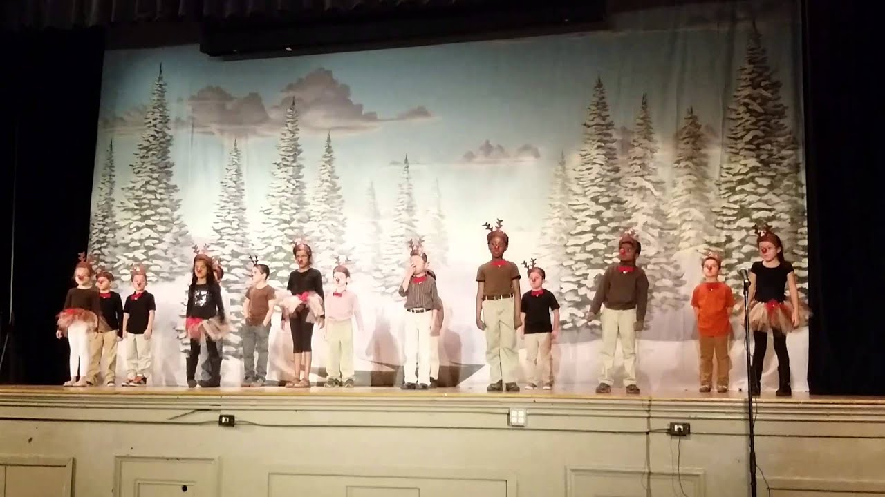 Rudolph the Red-Nosed Reindeer - Shristi's Christmas Performance - YouTube