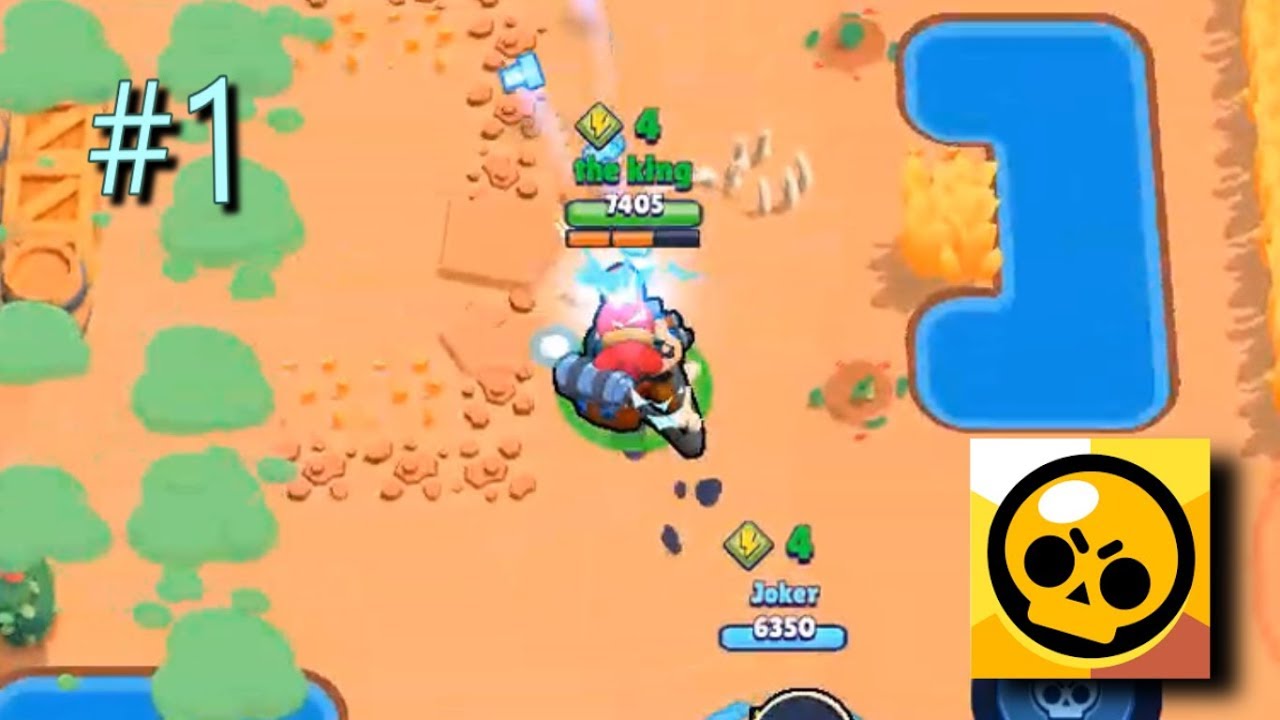 brawl stars - part 1 - gameplay:bam 400 trophy - YouTube