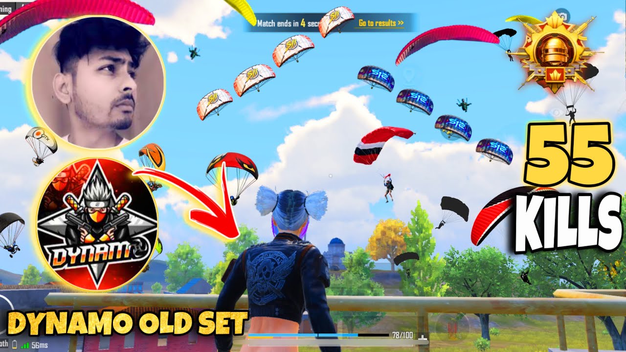 😍DYNAMO OLD PUBG SET||RUSH GAMEPLAY||SOLO VS SQUAD||#pubgmobile in #iphone xs,11,12,13,14,15 ...