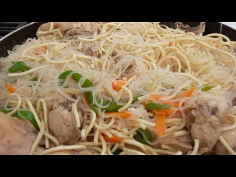 MAKING PANCIT HAPPY BIRTHDAY - YouTube