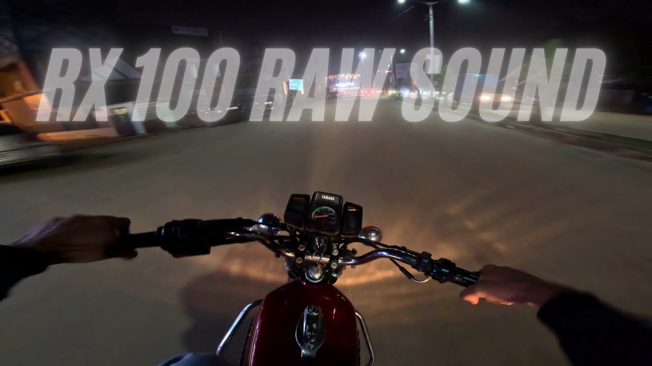 RX 100 | Raw Exhaust Note | 2-Stroke | PURE SOUND - YouTube