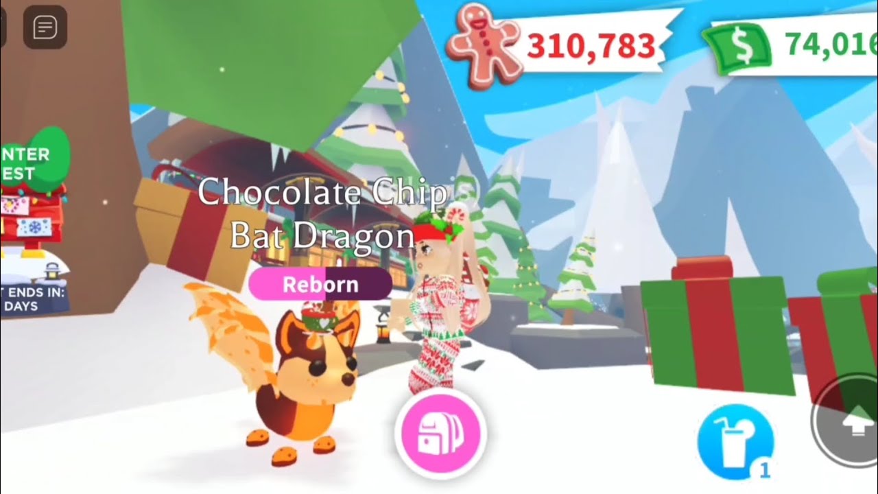 I made a Neon Chocolate Chip Bat Dragon in Adopt Me - YouTube