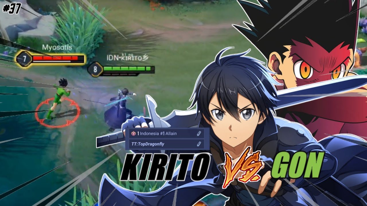 AOV : The Legend Allain Kirito vs Raz Gon | AoV | 傳說對決 | RoV | Liên ...