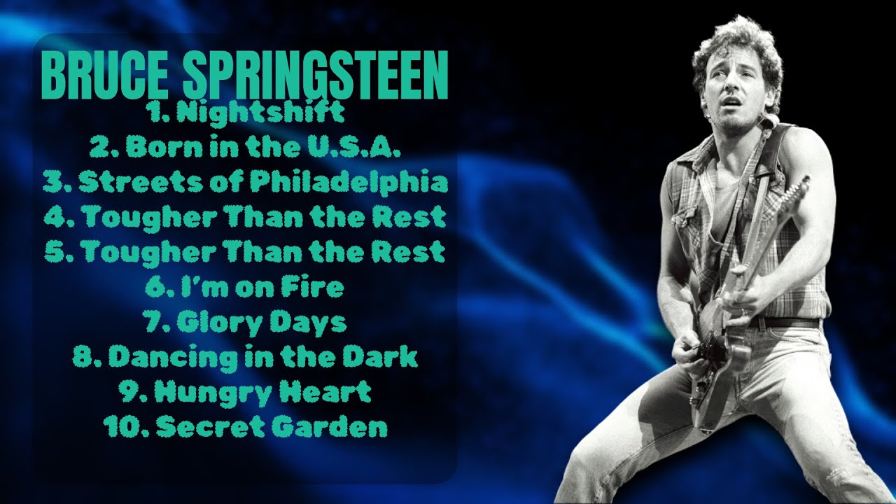 Bruce Springsteen-Iconic tracks of 2024-Finest Tracks Playlist ...