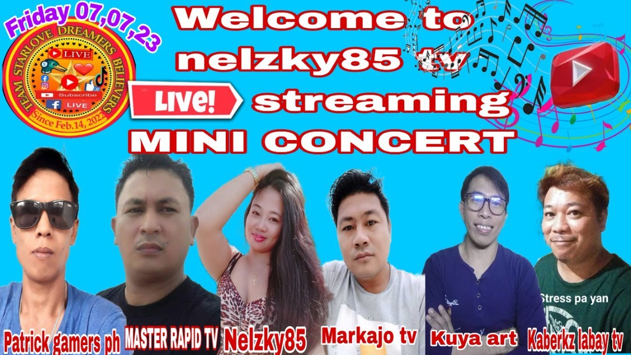 Mini CONCERT LIVE ON FRIDAY 6 TO 9PM/ WALWALAN /LET'S GROW TOGETHER ...