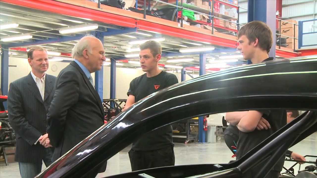 Vince Cable visits the LNT Group - YouTube