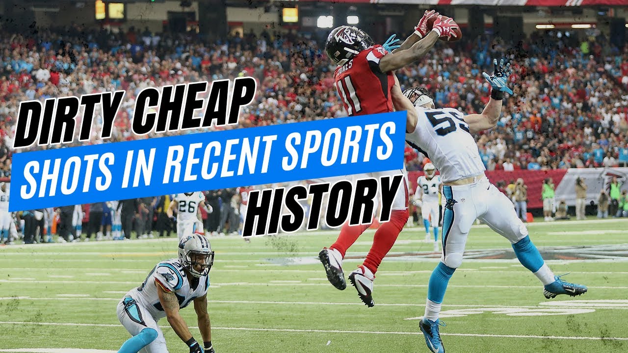 Most RIDICULOUS Cheap Shots In Sports HISTORY!!! - YouTube