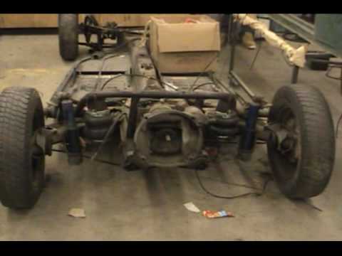 1974 VW bug with Air Ride - YouTube