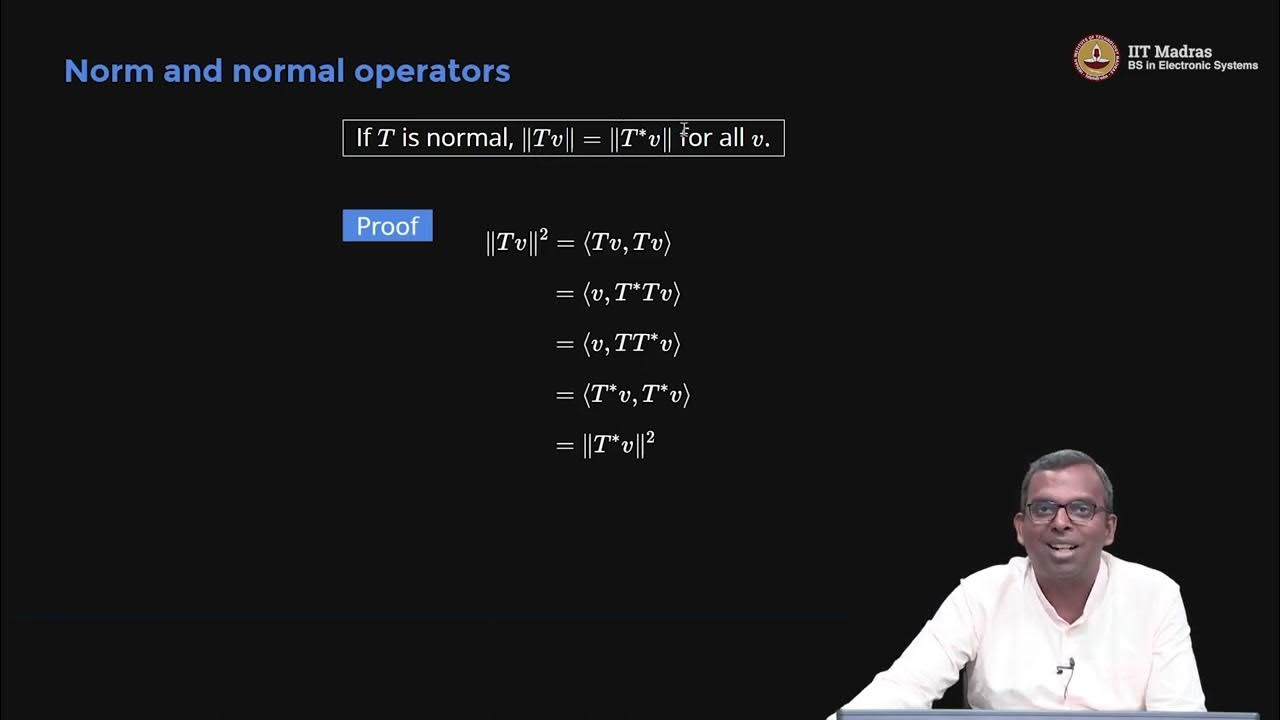 Normal Operators and Matrices - YouTube