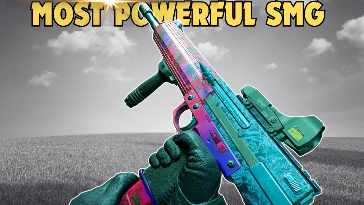 BO6 SMG has the highest damage beyond range at... - YouTube