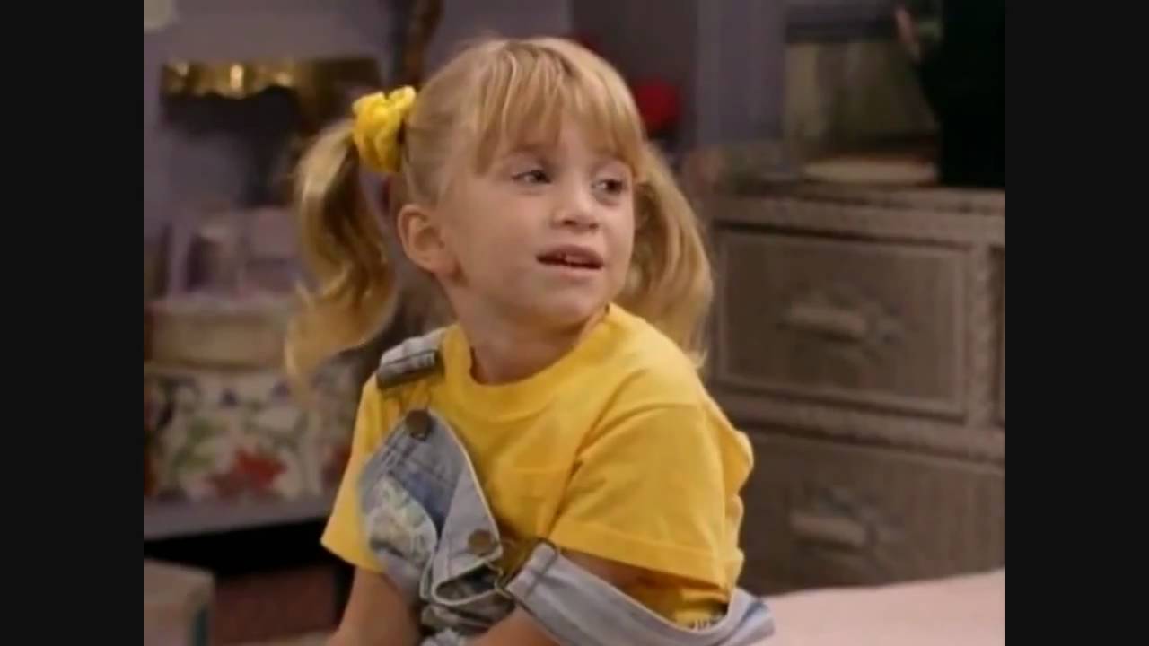 Full House - Michelle and Stephanie Read DJ's diary !!!! - YouTube