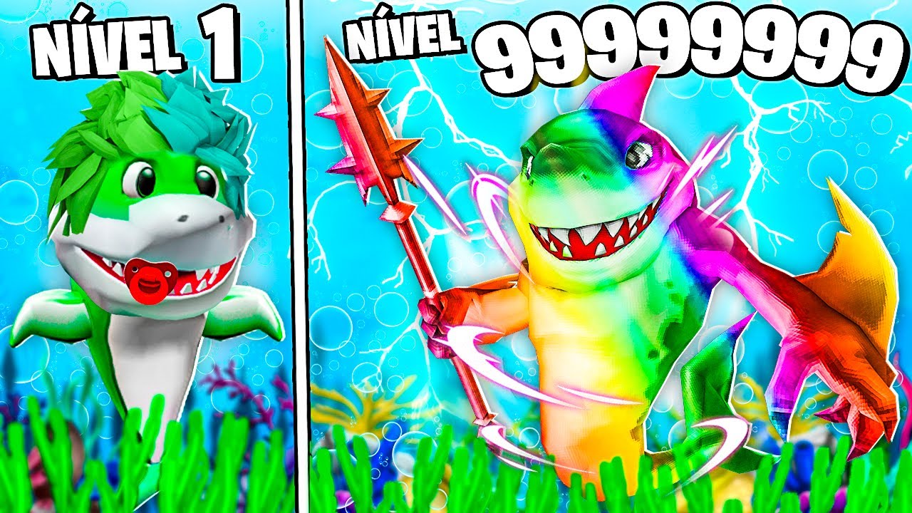 🦈 ¡SIMULADOR DE EVOLUCIÓN DE TIBURONES! 🦈 ROBLOX SHARK EVOLUTION - YouTube